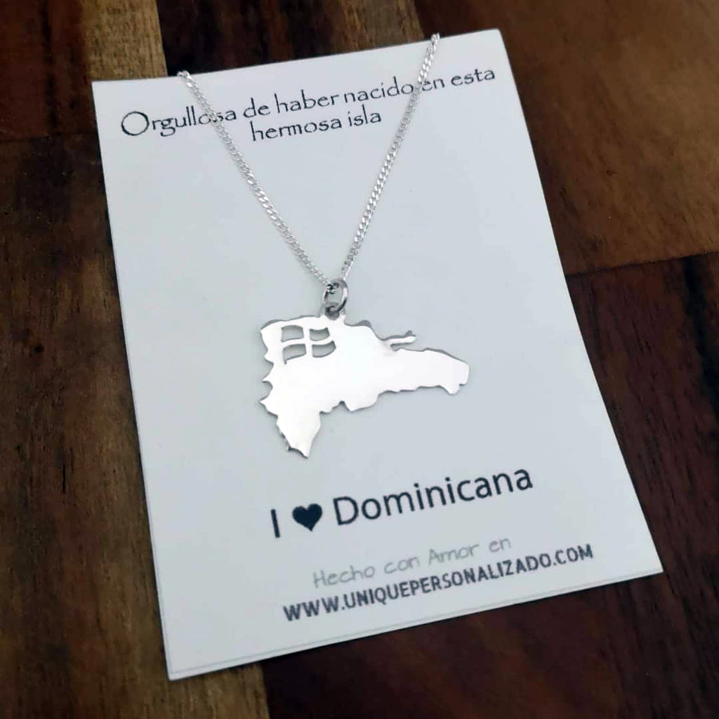 MAPA RD CON BANDERA CALADA – Unique Personalizado