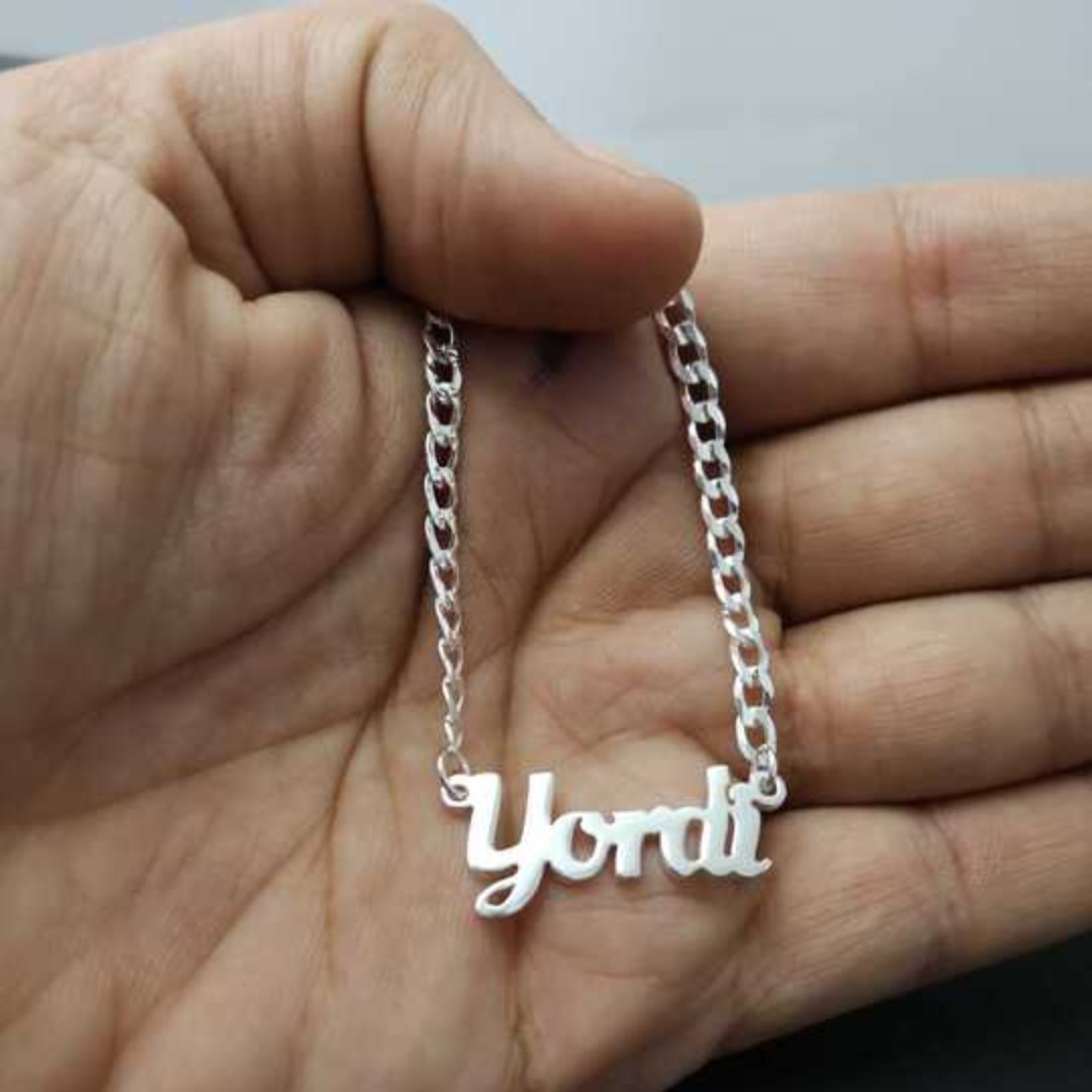 Cadena con nombre normal para hombre – Unique Personalizado