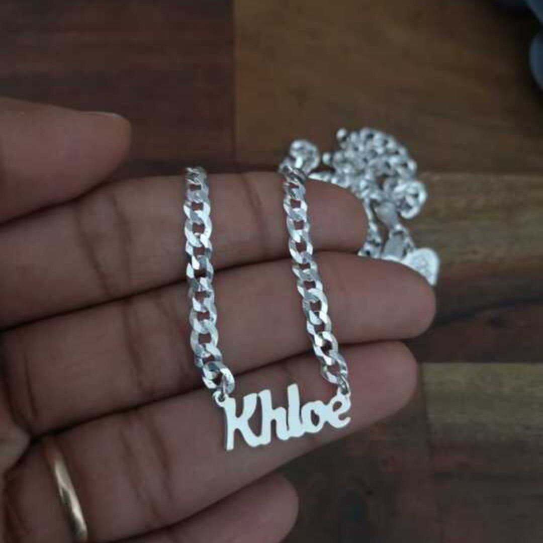 Cadena con nombre normal para hombre – Unique Personalizado